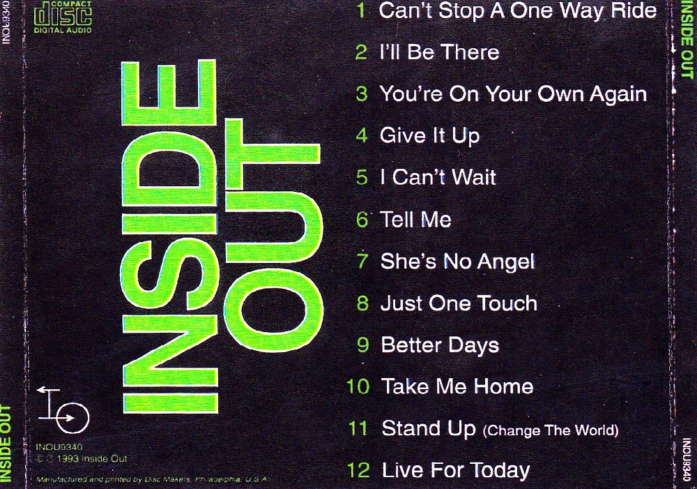 AOR Night Drive: Inside Out - Inside Out (1993)